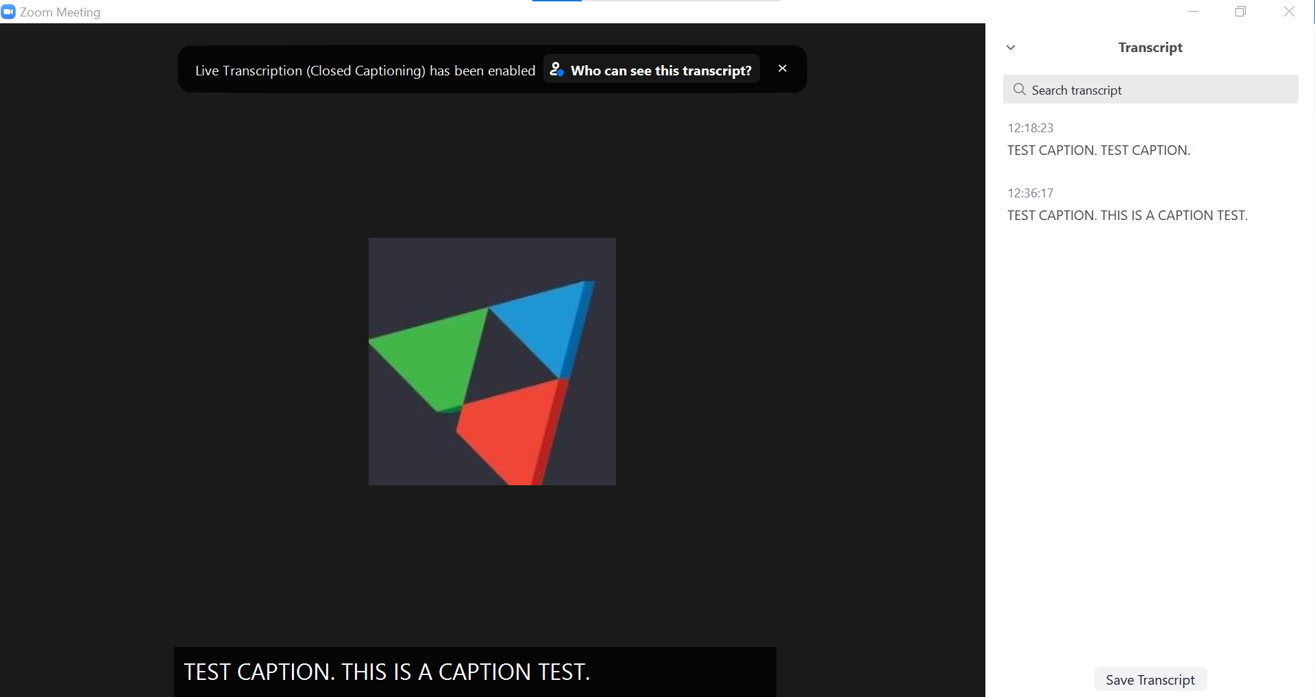 Zoom Closed Captioning Services: Automated Live Transcription